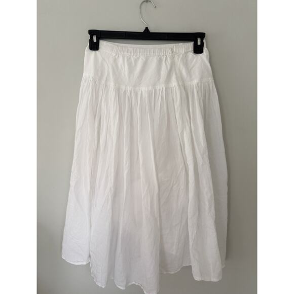 Grace Elements | Skirts | Grace Elements Womens S Skirt White Elastic ...